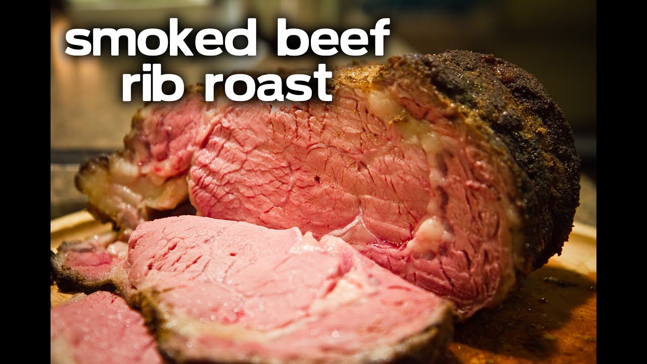Smoked Prime Rib with Homemade Creamy Onion and Horseradish Toppings ...