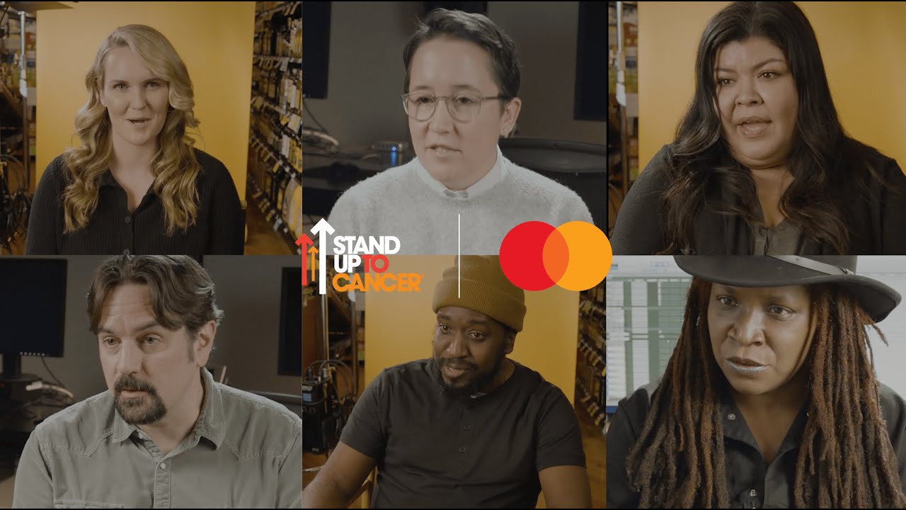 Mastercard and Stand Up To Cancer (Behind the Scenes) - YouTube