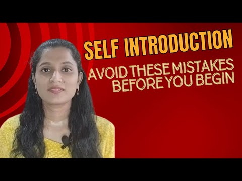 How not to introduce yourself in a job interview | Avoid these common ...