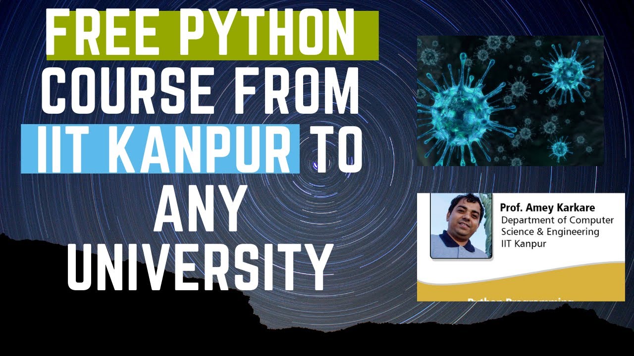 IIT Kanpur will provide free online Python courses to universities ...