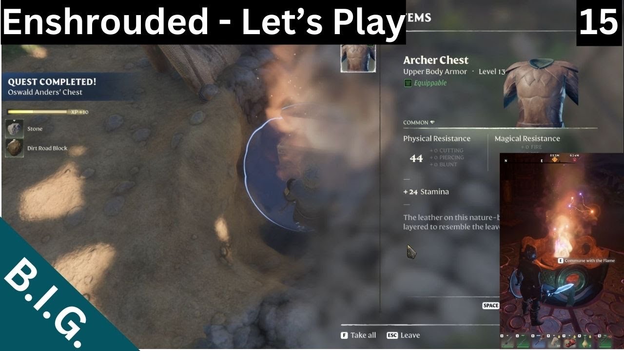 Enshrouded - We finally find Copper, getting Oswald's Chest & Unlocking ...