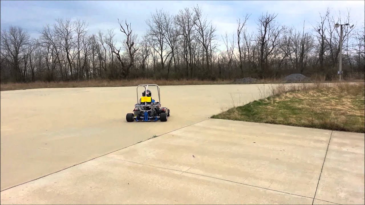 EVRC Dual Motor Electric Kart - Low Power Test Run - YouTube