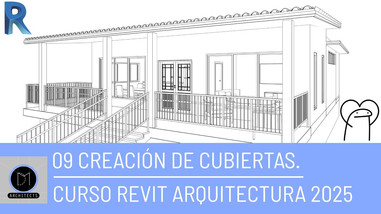 9.- CREACIÓN DE CUBIERTA EN REVIT - REVIT 2025 - CURSO REVIT ...