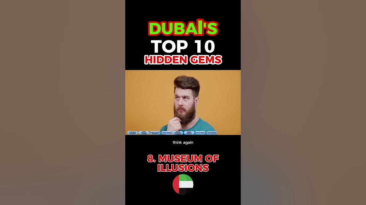 #8 MUSEUM OF ILLUSIONS - Dubai's Top 10 Hidden Gems #2023 - YouTube