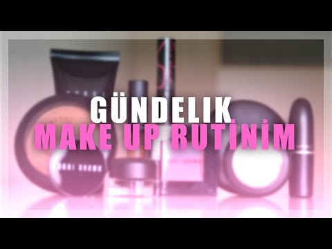 GÜNDELIK MAKE UP RUTİNİM | Menimle hazirlan | Just Aygun | MY EVERYDAY MAKEUP ROUTINE