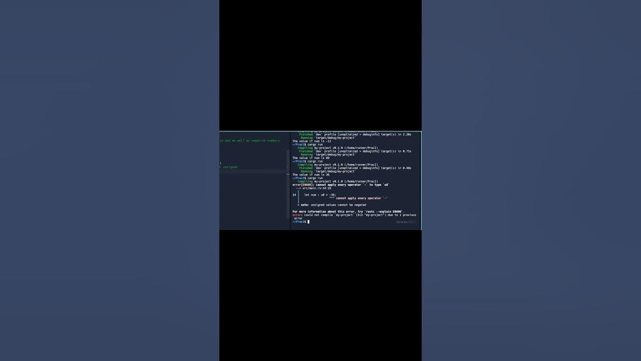 Data Types in Rust Rust! #RustLang #DataTypes #RustProgramming - YouTube