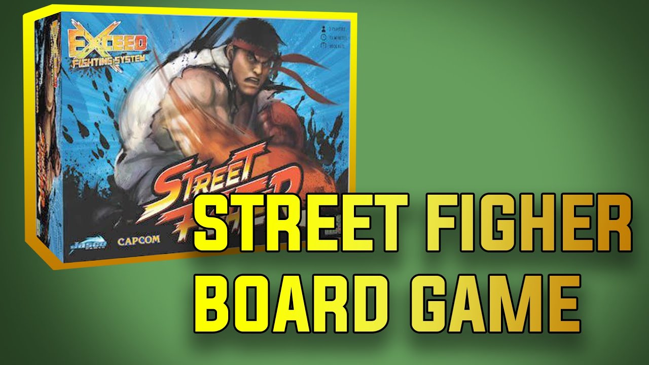 Exceed: Street Fighter Board Game Review - YouTube