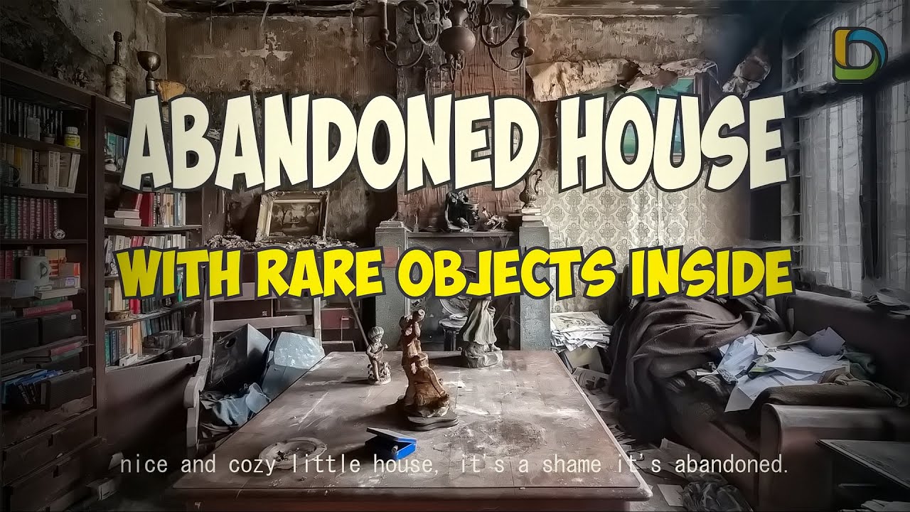 Who Lived in A Small Abandoned House with Rare Objects Inside? - YouTube
