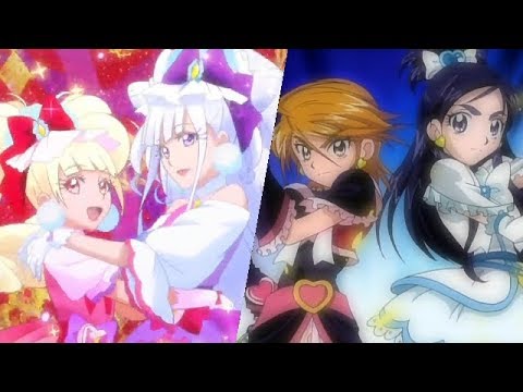 Cure MaChérie & Cure Amour Transformation with Dual Aurora Wave Theme ...