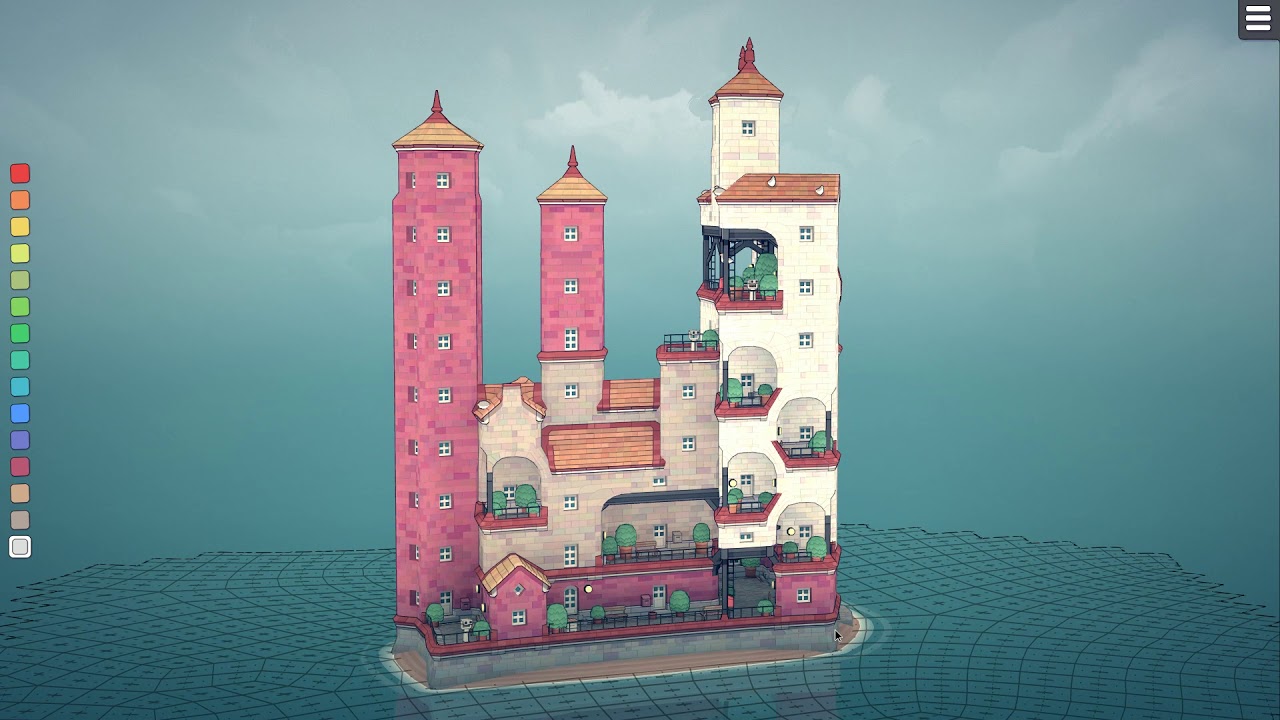 Building Medieval Island-City in Townscaper - YouTube