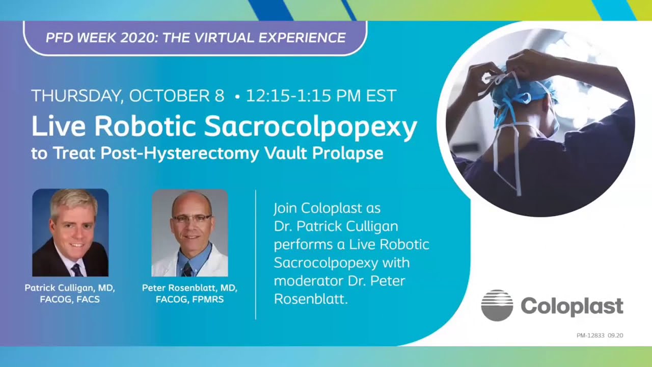 Live Robotic Sacrocolpopexy to Treat Post-Hysterectomy Vault Prolapse ...