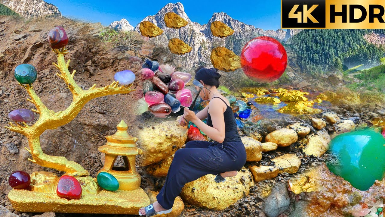 Hidden Gems: Unveiling the Treasure Cave on a Cliff - YouTube