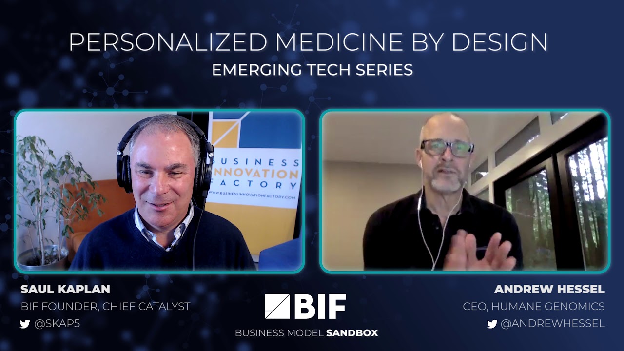 Andrew Hessel: A Genomics Revolution - YouTube