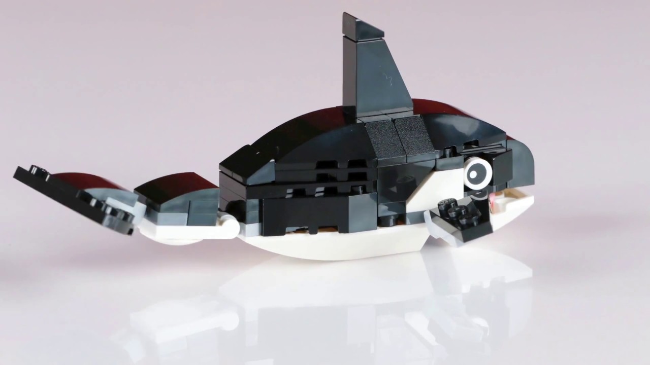 LEGO CREATOR 31051 LIGHTHOUSE PREVIEW - SWIMING ORCA - YouTube
