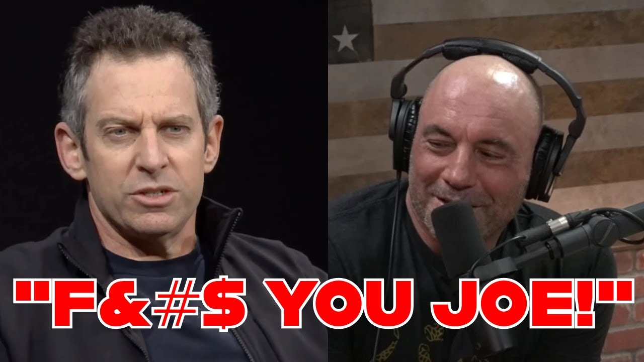 Sam Harris TRASHES Joe Rogan In WILD Rant - YouTube