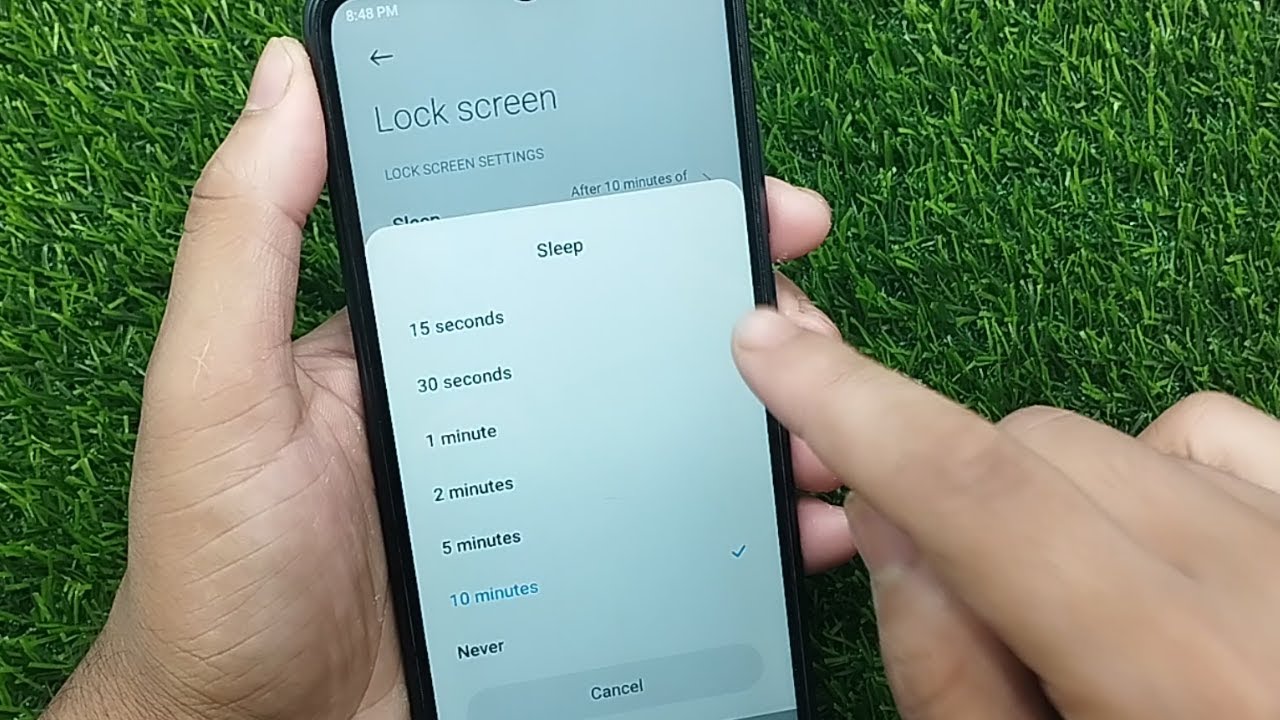 How to increase screen timeout in xiaomi redmi 9a | Redmi 9a auto ...