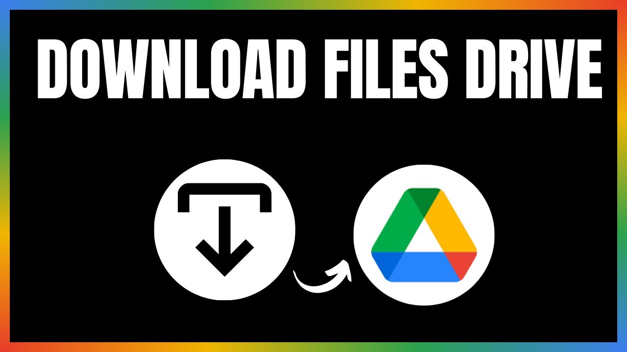 How to Download Files from Google Drive | Easy Step-by-Step Guide - YouTube
