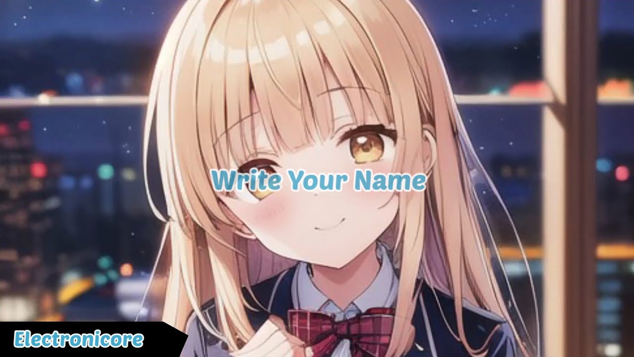 Nightcore - Write Your Name (Lyrics) | Selena Gomez - YouTube