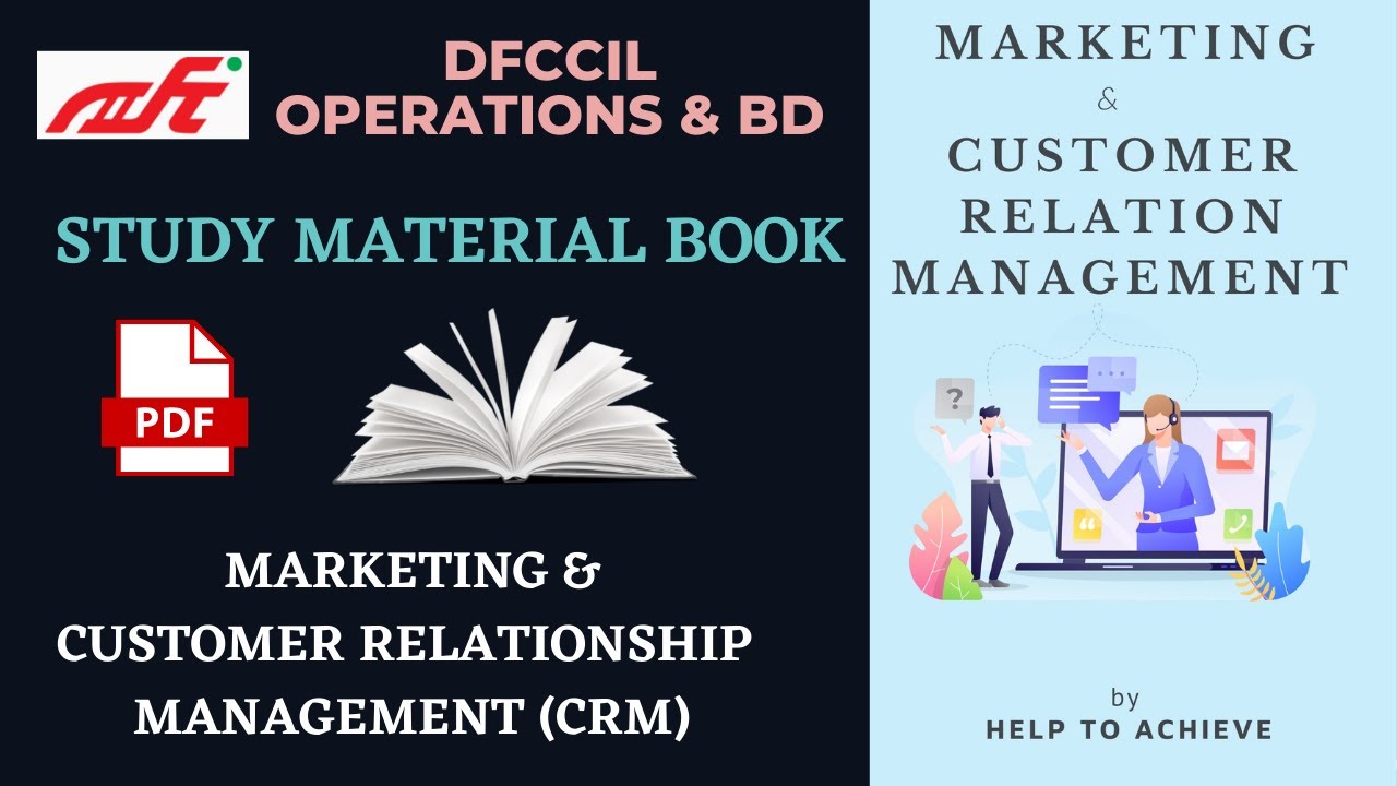Marketing And Customer Relationship Management For DFCCIL Operations And BD Study Material PDF marketing-and-customer-relationship-management-for-dfccil-operations-and-bd-study-material-pdf