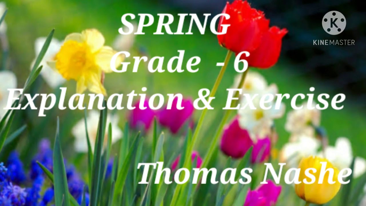 Spring, grade - 6, Explanation & Exercises - YouTube
