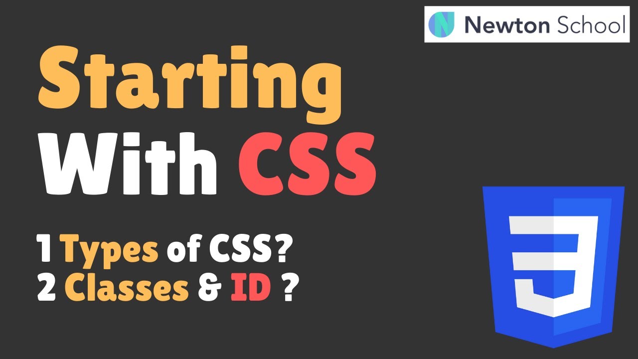 Starting With CSS CSS For Beginners Part 1 Basics Of CSS In starting-with-css-css-for-beginners-part-1-basics-of-css-in