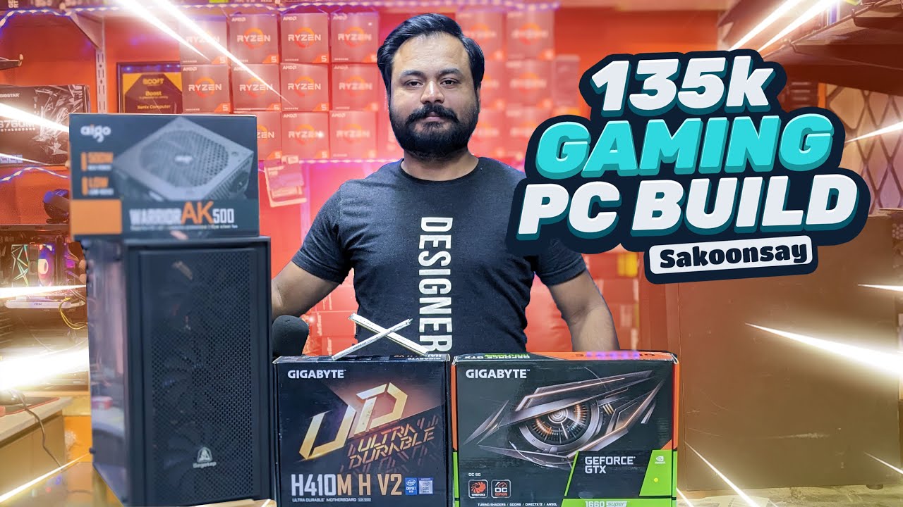 135k PKR Budget Gaming PC Build in Pakistan | i3 10th Gen, GTX 1660 ...
