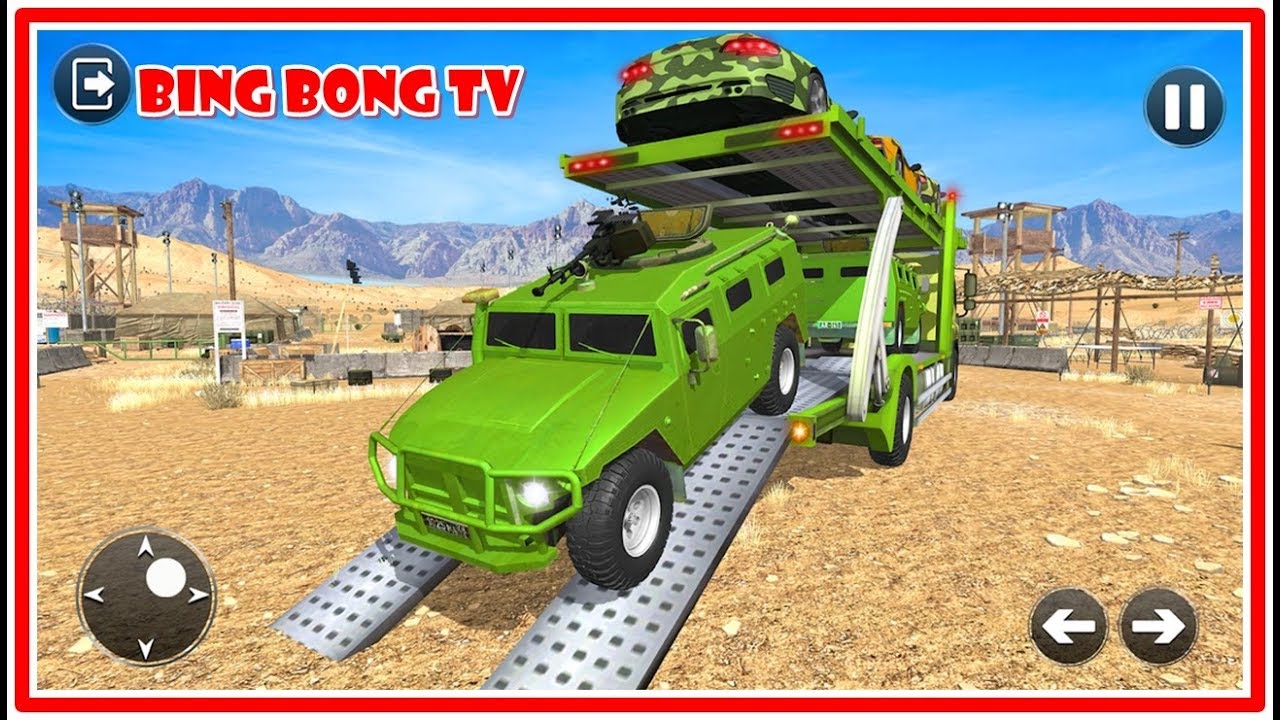 Army Cars Transport Drive - Army Transporter Simulator - Android ...