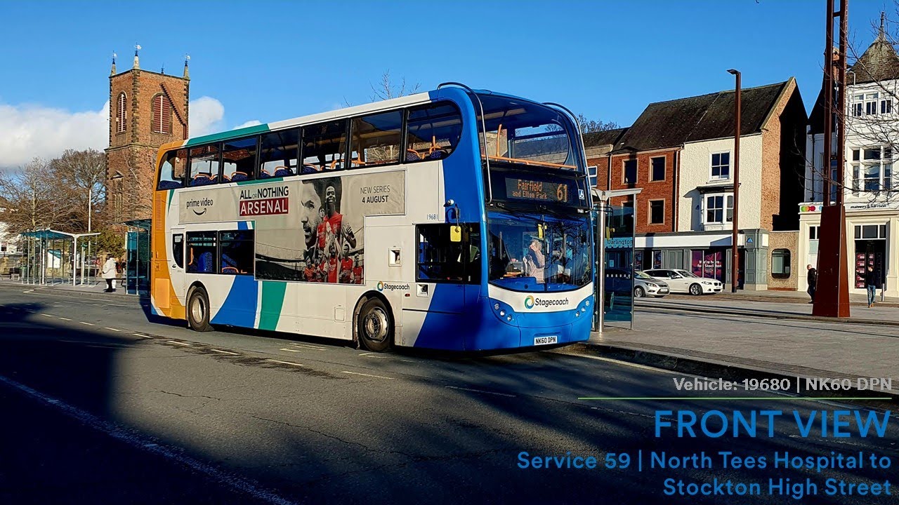 FRONT VIEW | Stagecoach North East Service 59 - YouTube