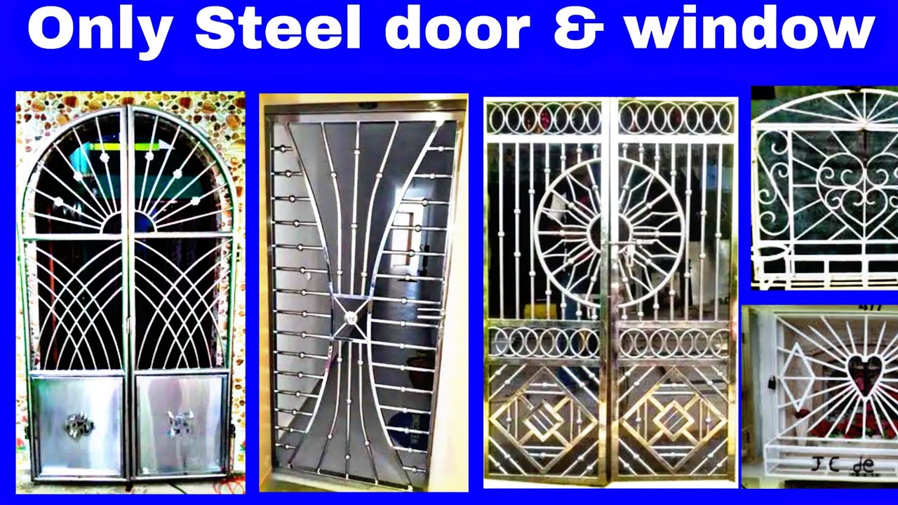 SS-STEE GATE DESIGN || House Front Door Model || Home security door ...