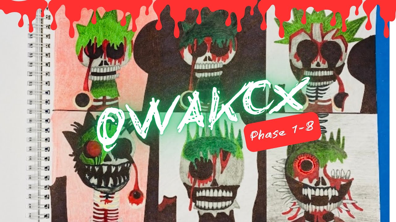 Drawing OWAKCX from Sprunki/Phase 1-8 - YouTube