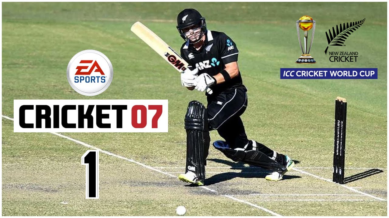 CRICKET 07 EA SPORTS || WORLD CUP - GROUP STAGE: GAME 1 ♔ KAISER ...