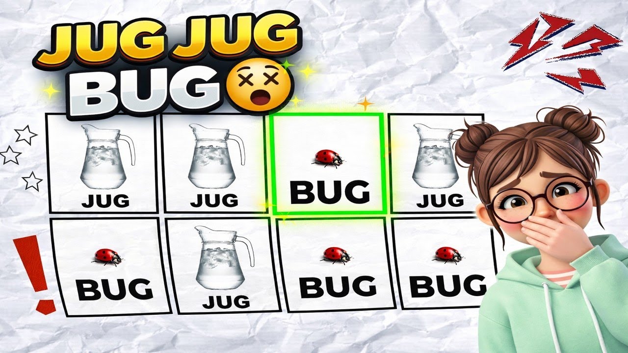 Say The Word On Beat! 🎵 Level 1 to 3 (Bug vs Jug) 🐞🥛 Easy to Insane ...