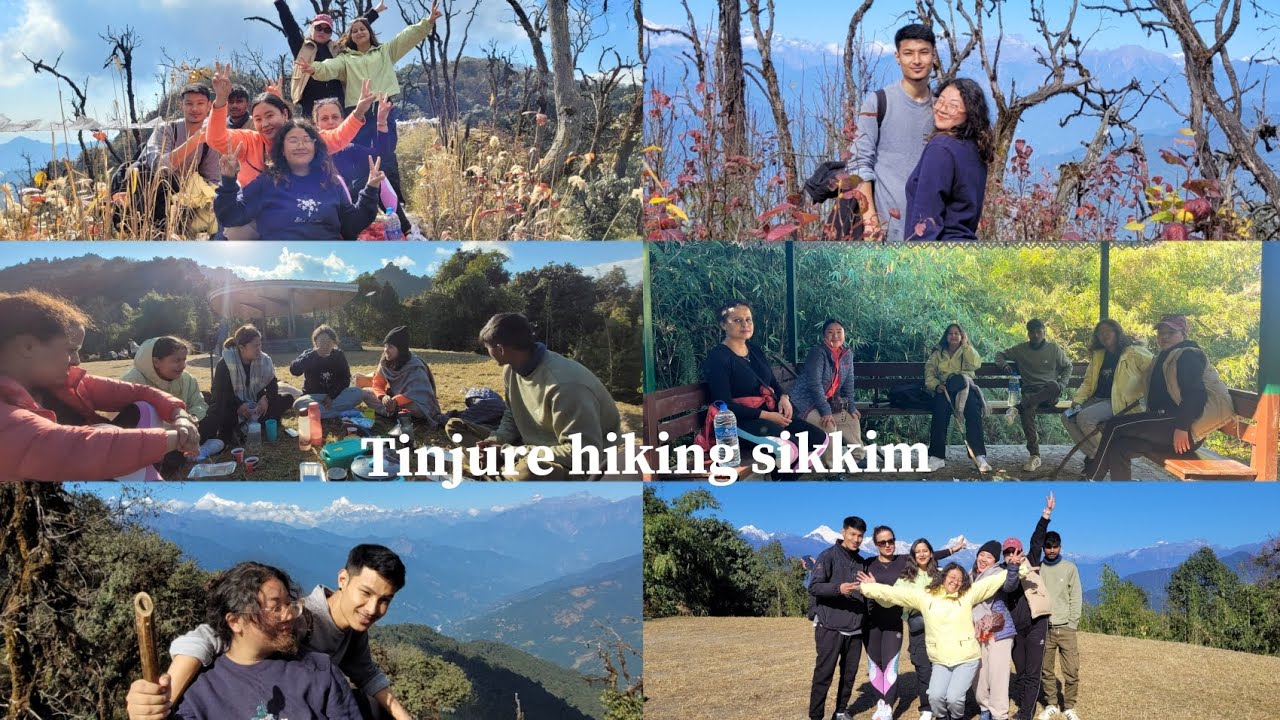 Hiking and dry picnic at tinjure Gangtok sikkim || beautiful view 😍 # ...