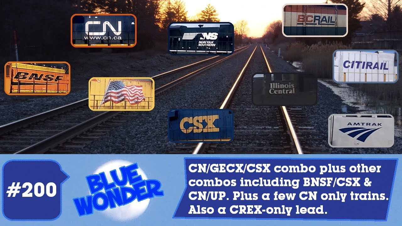 A combo of combos including CN/GECX/CSX - 4.26.18 - YouTube