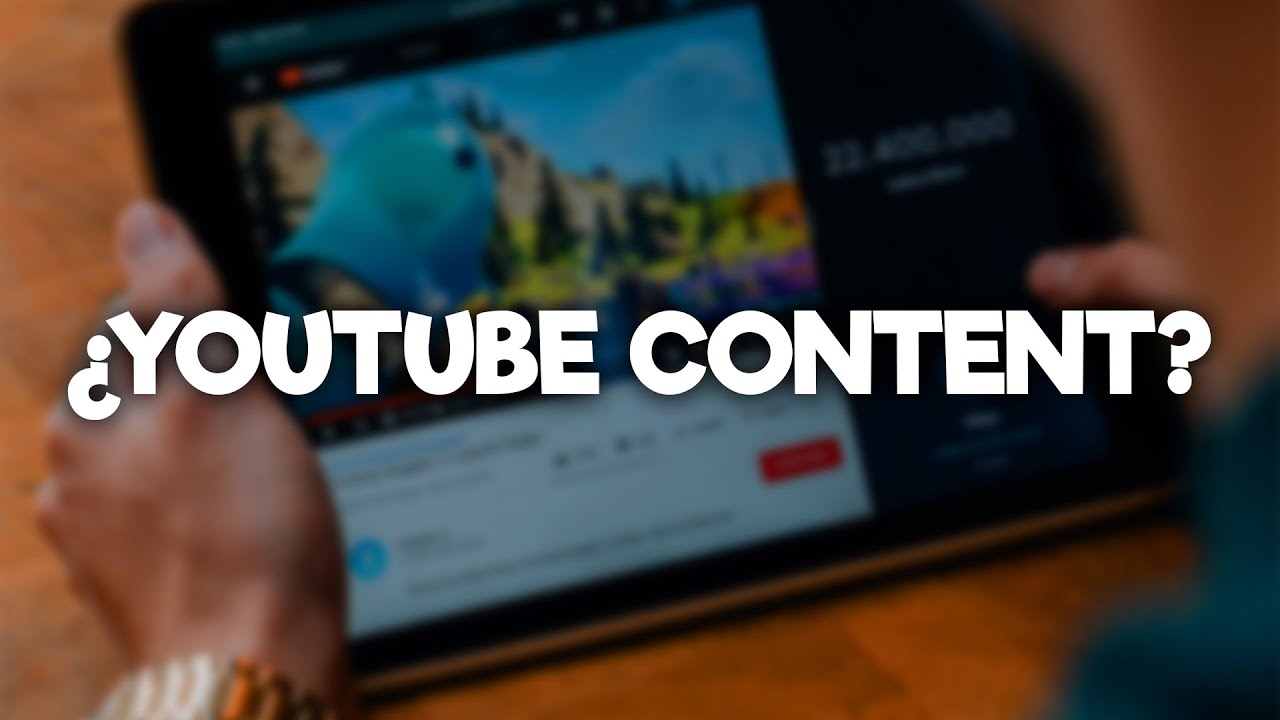 LETS TALK ABOUT YOUTUBE CONTENT - YouTube