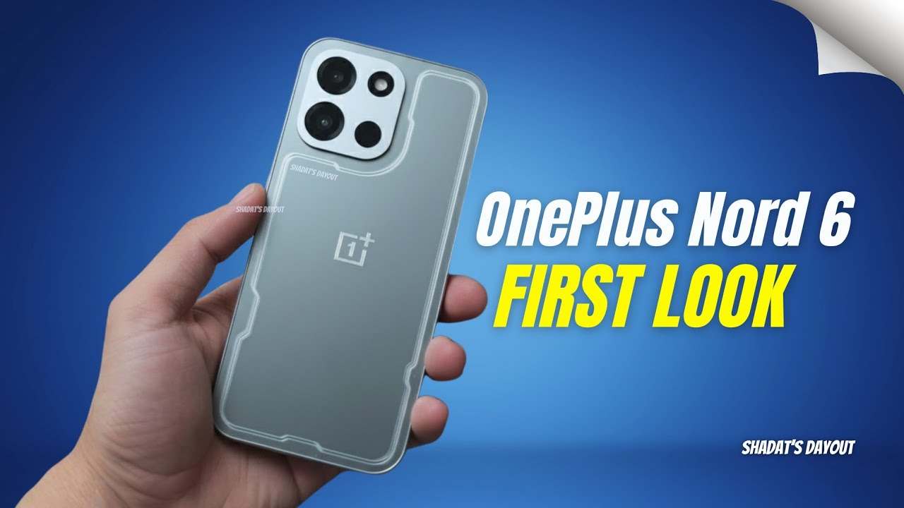 OnePlus Nord 6 FIRST LOOK – Leaks, Specs & Release Date Revealed! - YouTube