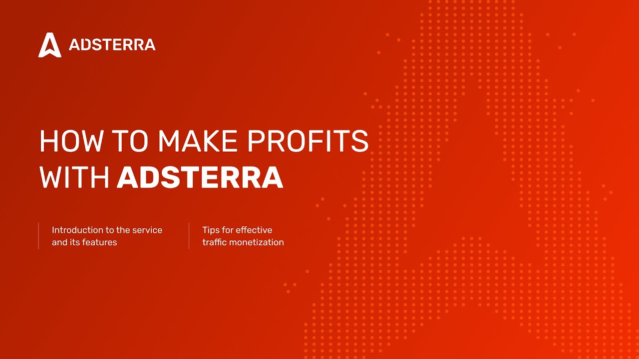 Adsterra Onboarding for Publishers - YouTube