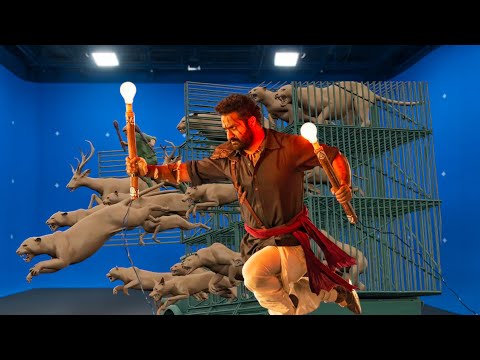 RRR Movie VFX Breakdown / Making of RRR Film / CGI Beyond RRR / SS Rajamouli, Ramcharan, NTR