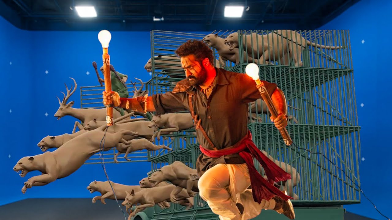 RRR Movie VFX Breakdown / Making of RRR Film / CGI Beyond RRR / SS ...
