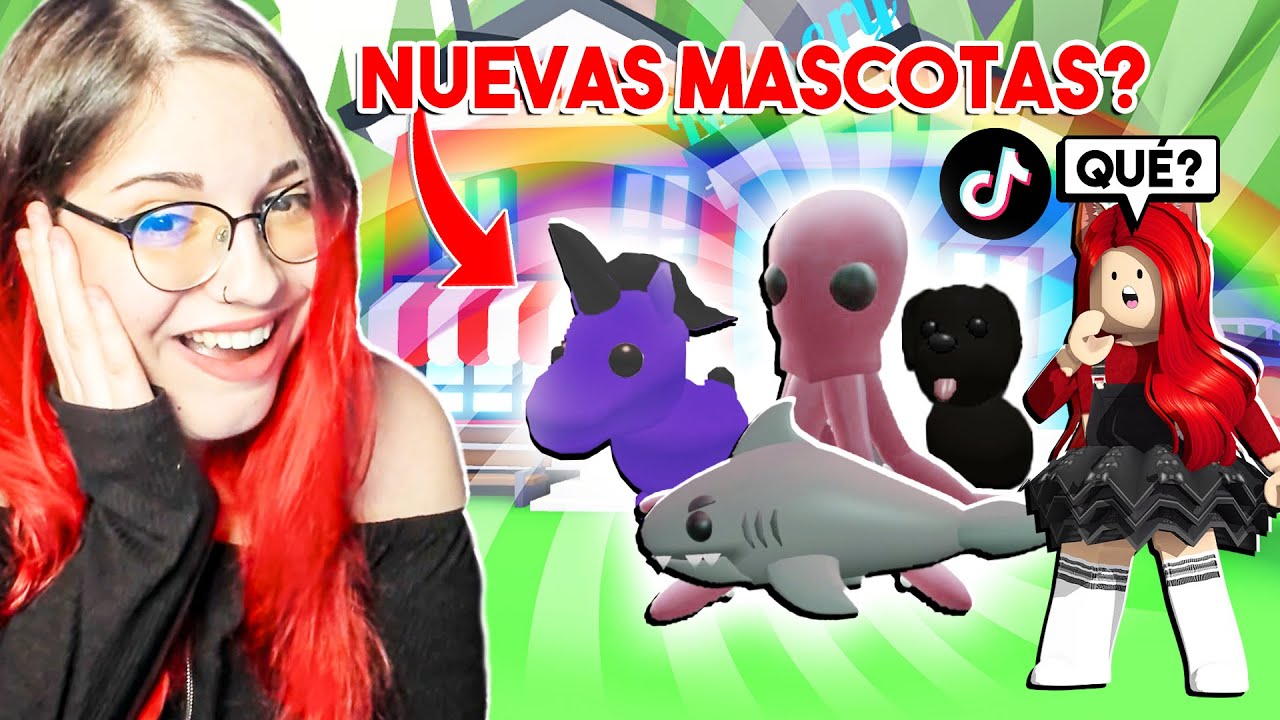 PROBANDO LOS TIK TOK MÁS VIRALES *MASCOTAS NUEVAS* en ADOPT ME de ...