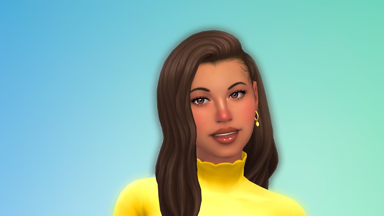 Sims 4 Zoe Patel Maxis Match makeover + CC Links - YouTube