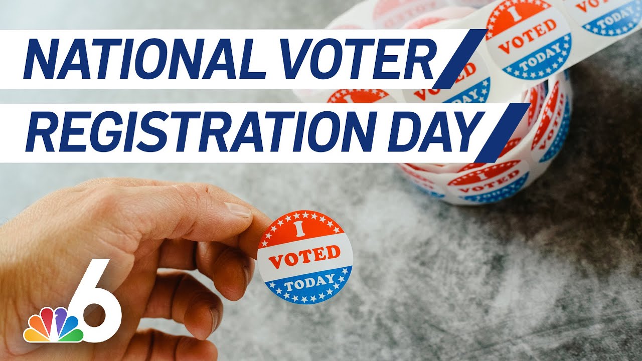 National Voter Registration Day Encourages Those Eligible to Register ...