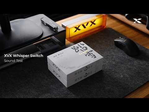 XVX Whisper HE/EC 2-in-1 Silent Switch Sound Test