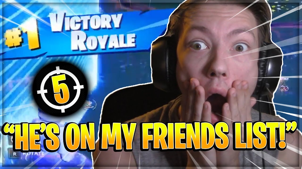 I spectated a RANDOM Fortnite player and this happened... - YouTube