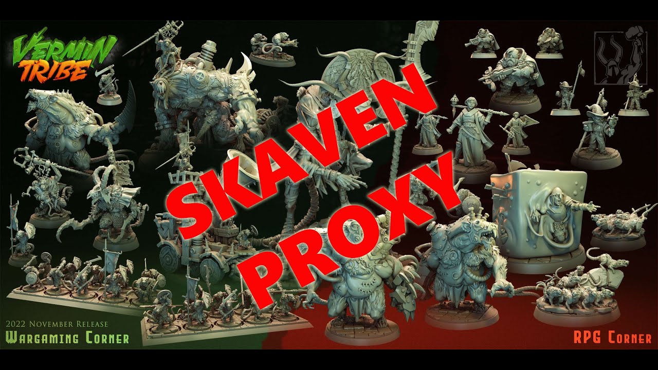 Warhammer Skaven Proxy 1 - YouTube