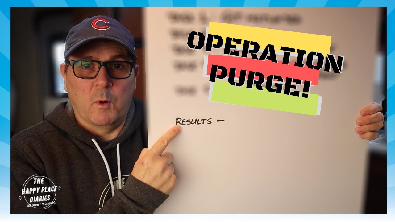 OPERATION PURGE, Our Plan to Downsize and Declutter - YouTube