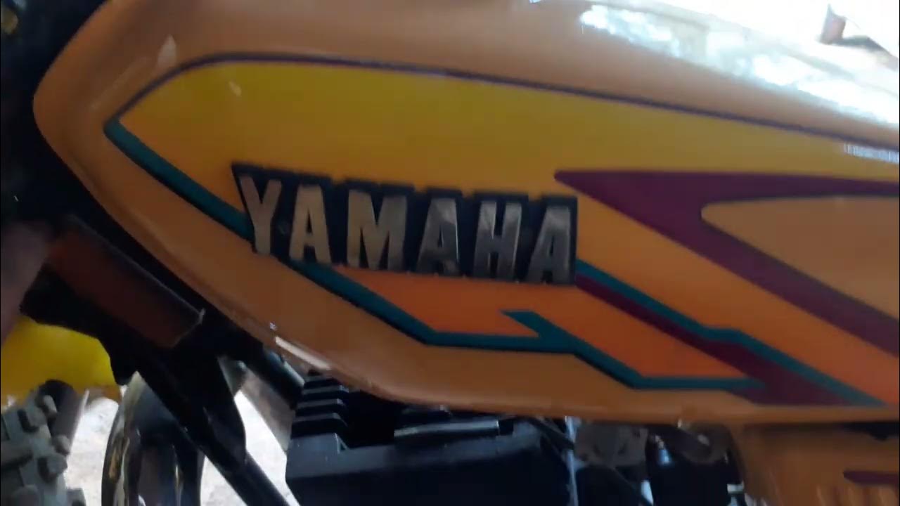 yamaha yt 115 upgrde wheelset klx - YouTube