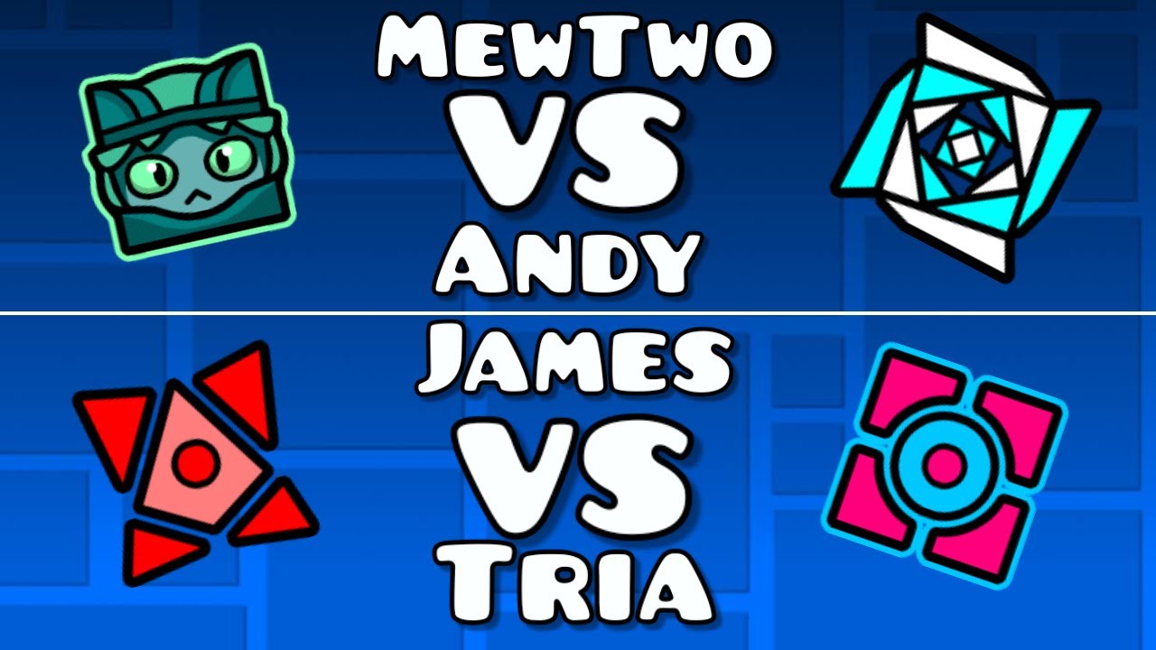 GD Pro Player Tournament DAY 1 // Tria VS James + MewTwo VS Andrew ...