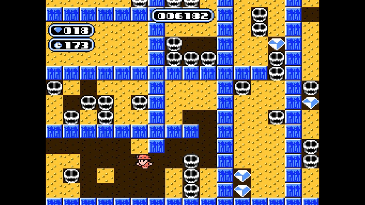 [TAS] [Obsoleted] NES Boulder Dash by CtrlAltDestroy in 19:42.32 - YouTube