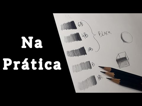 Conhecendo os lápis -  Desenho realista para iniciantes - Lenon Silva